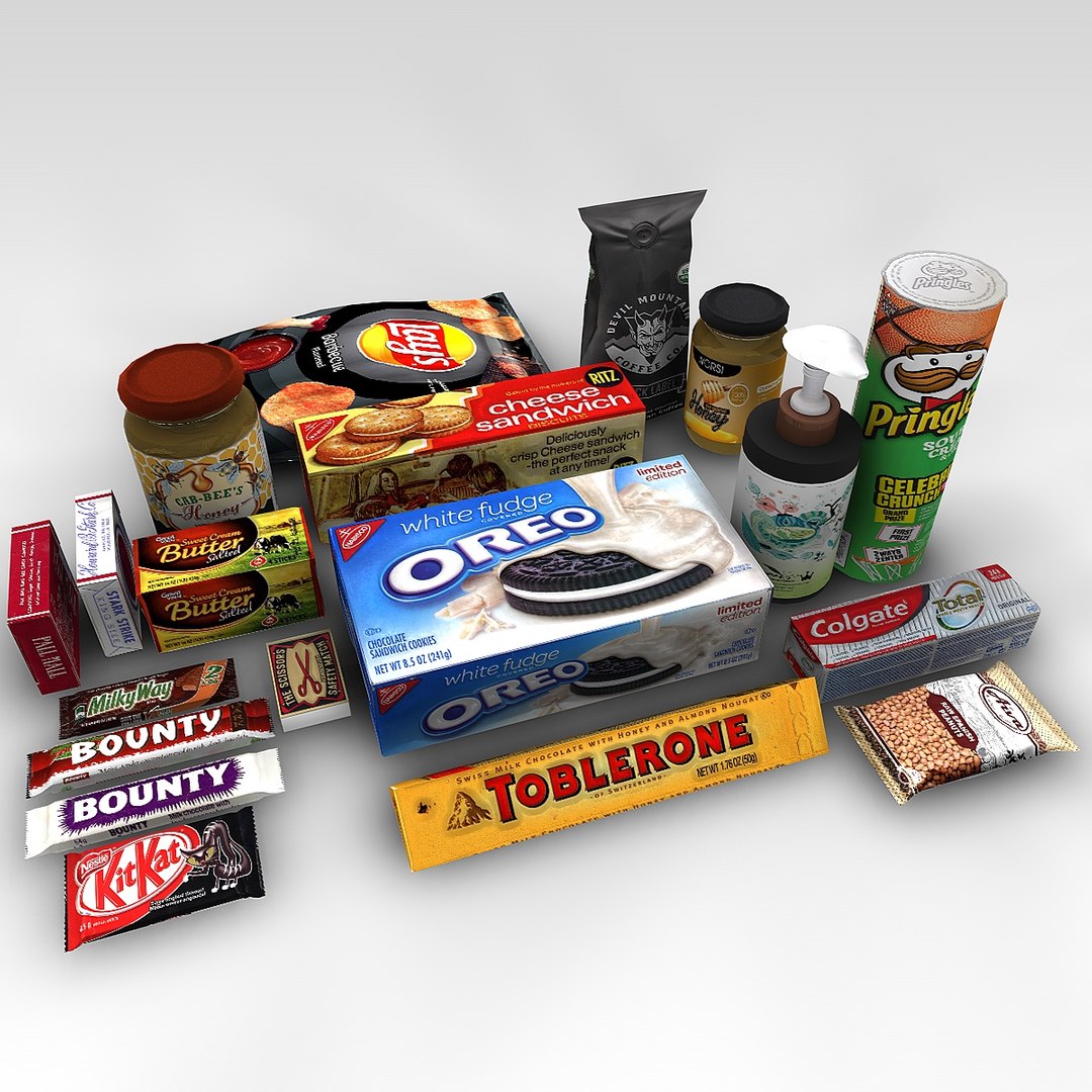 3D Food Packaging Collection - TurboSquid 1890721