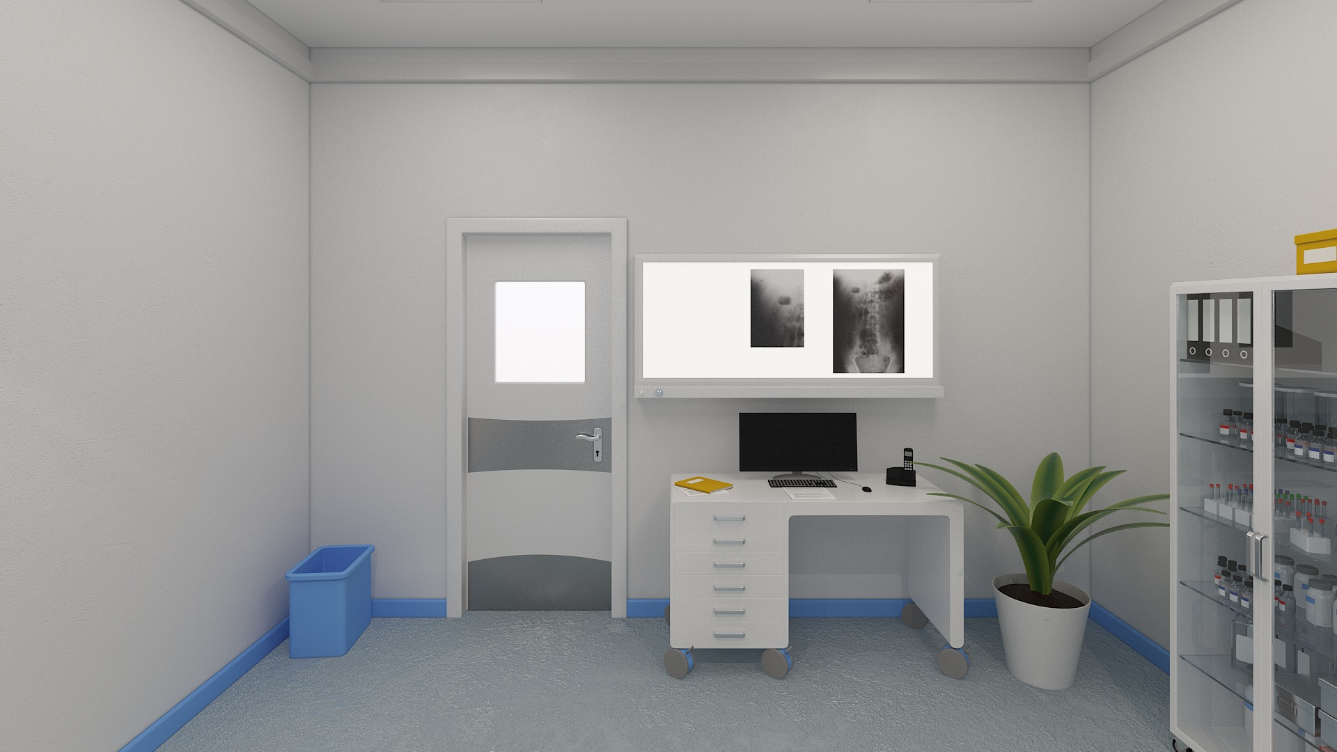Mammography Room 3D - TurboSquid 2230142