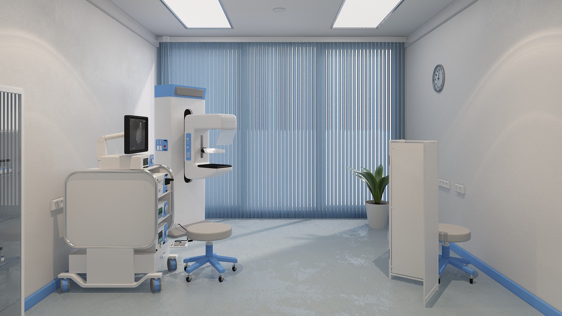 Mammography Room 3D - TurboSquid 2230142