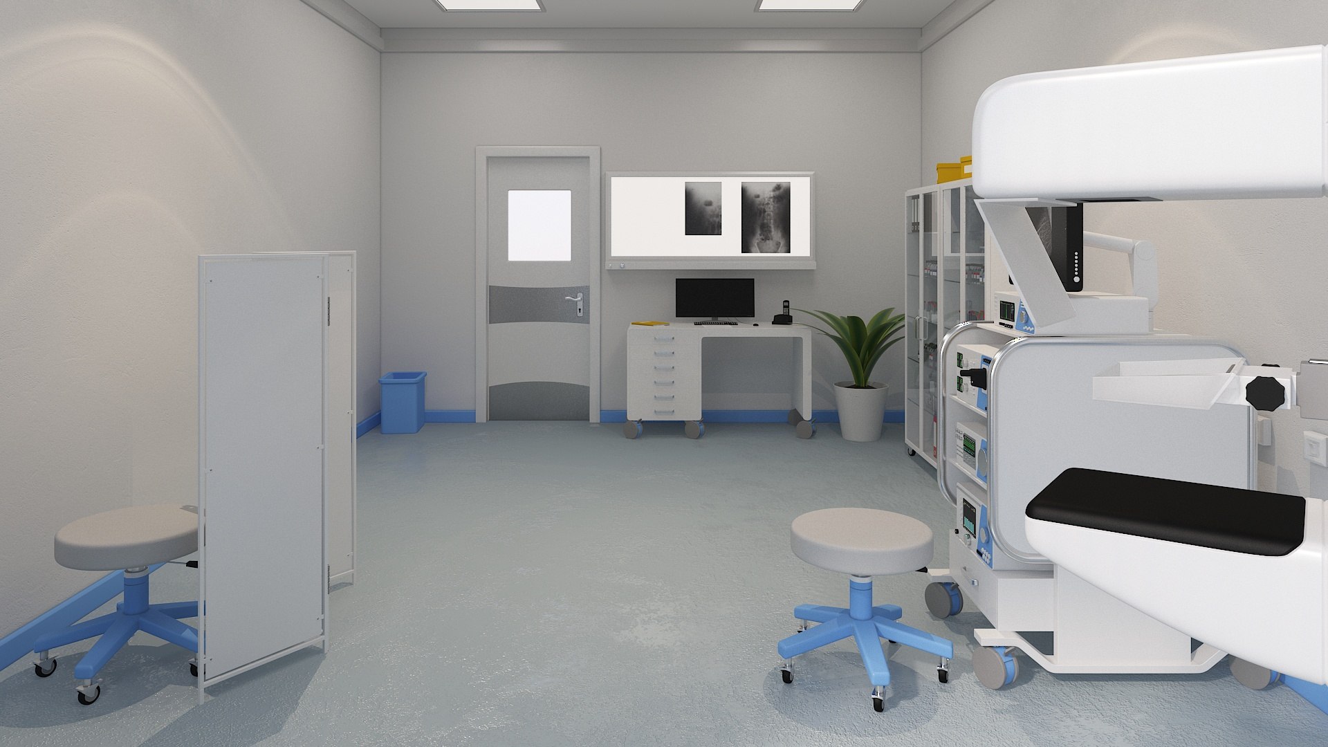 Mammography Room 3D - TurboSquid 2230142