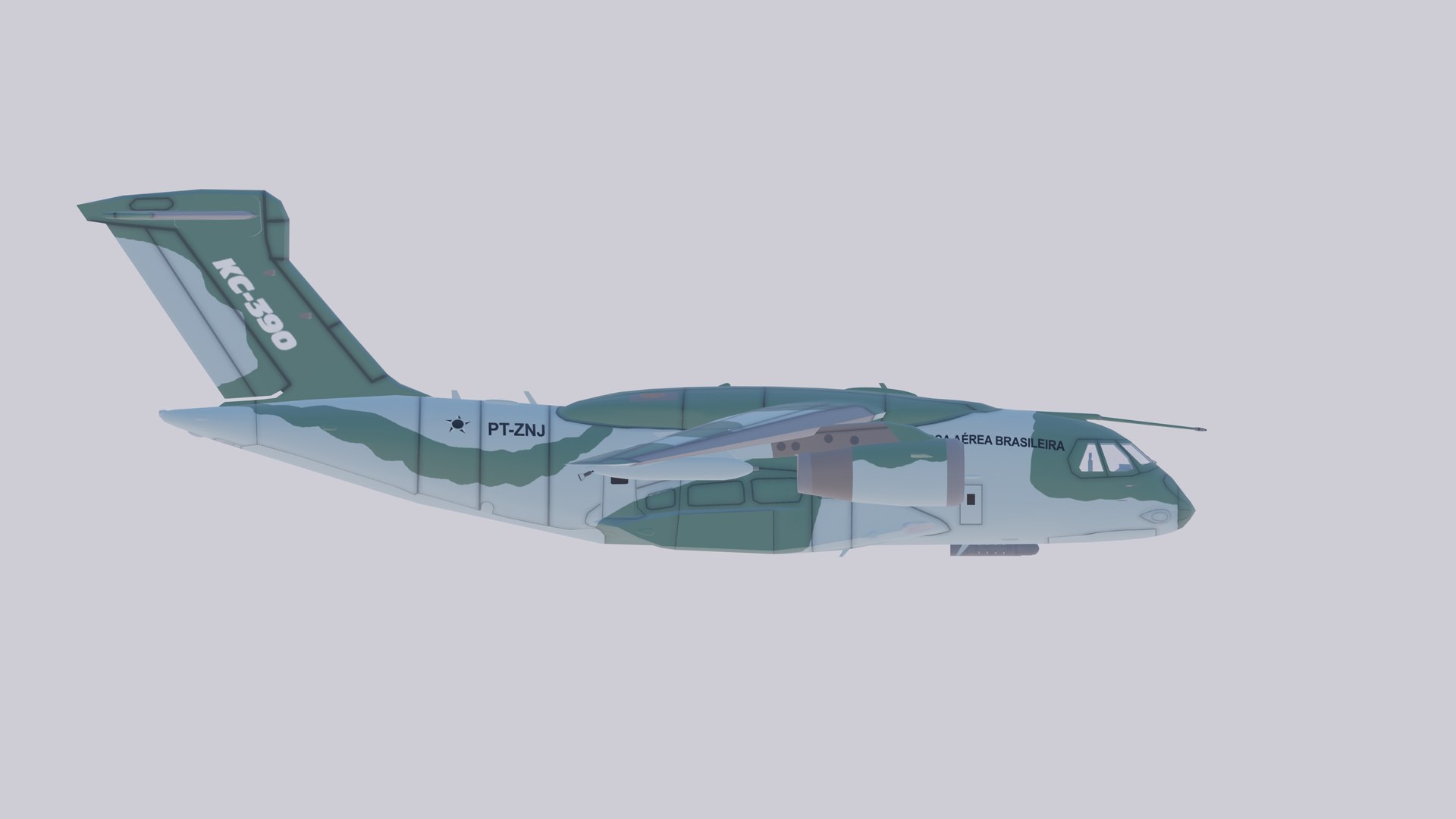 Embraer KC-390 Millennium FAB 3D Model - TurboSquid 2060950
