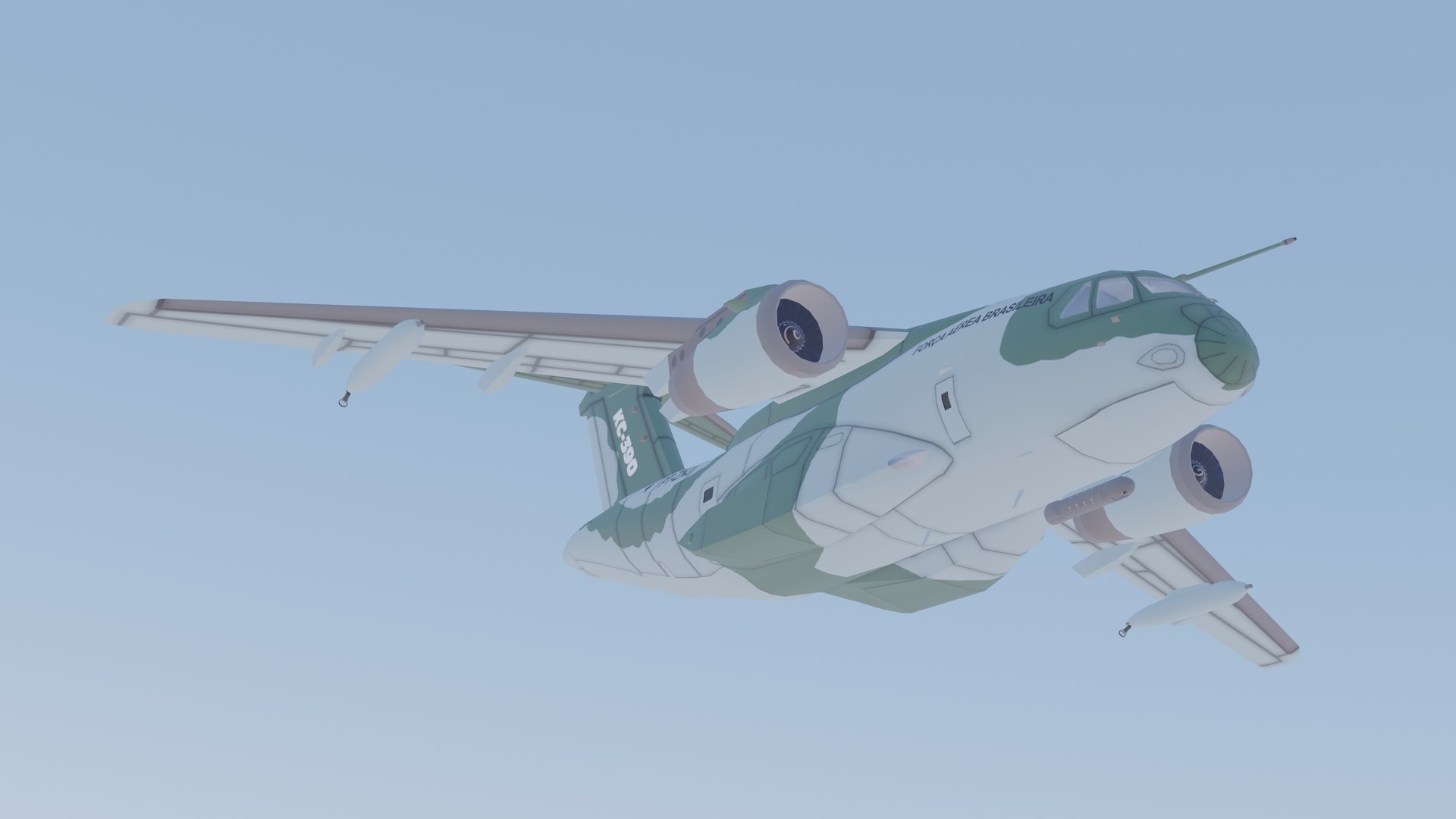 Embraer KC-390 Millennium FAB 3D Model - TurboSquid 2060950