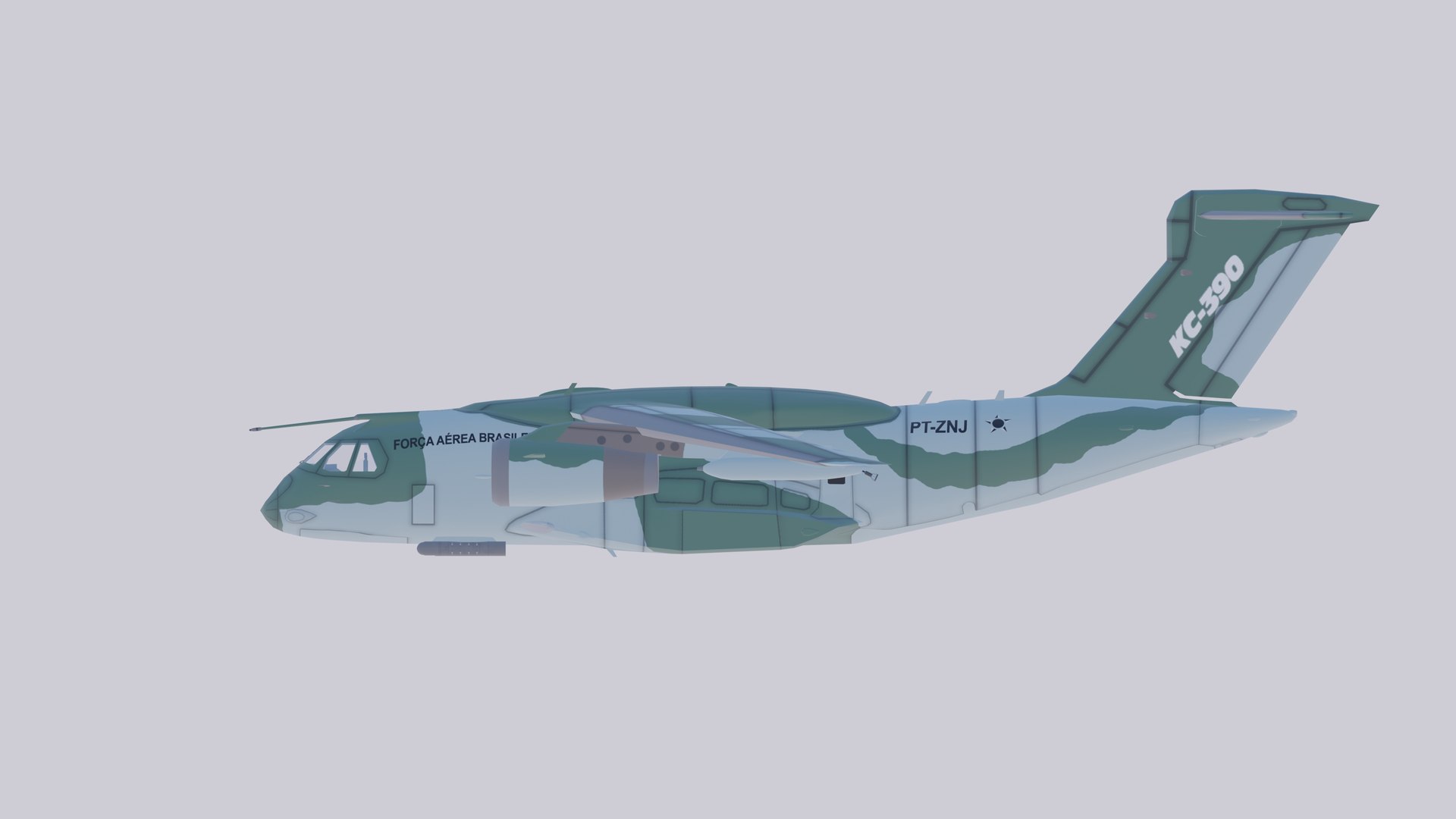 Embraer KC-390 Millennium FAB 3D Model - TurboSquid 2060950