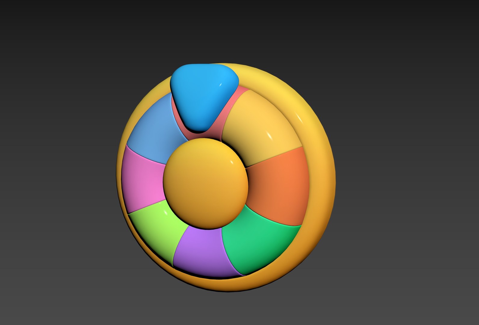 3D Prop284 Spin Wheel - TurboSquid 2222054