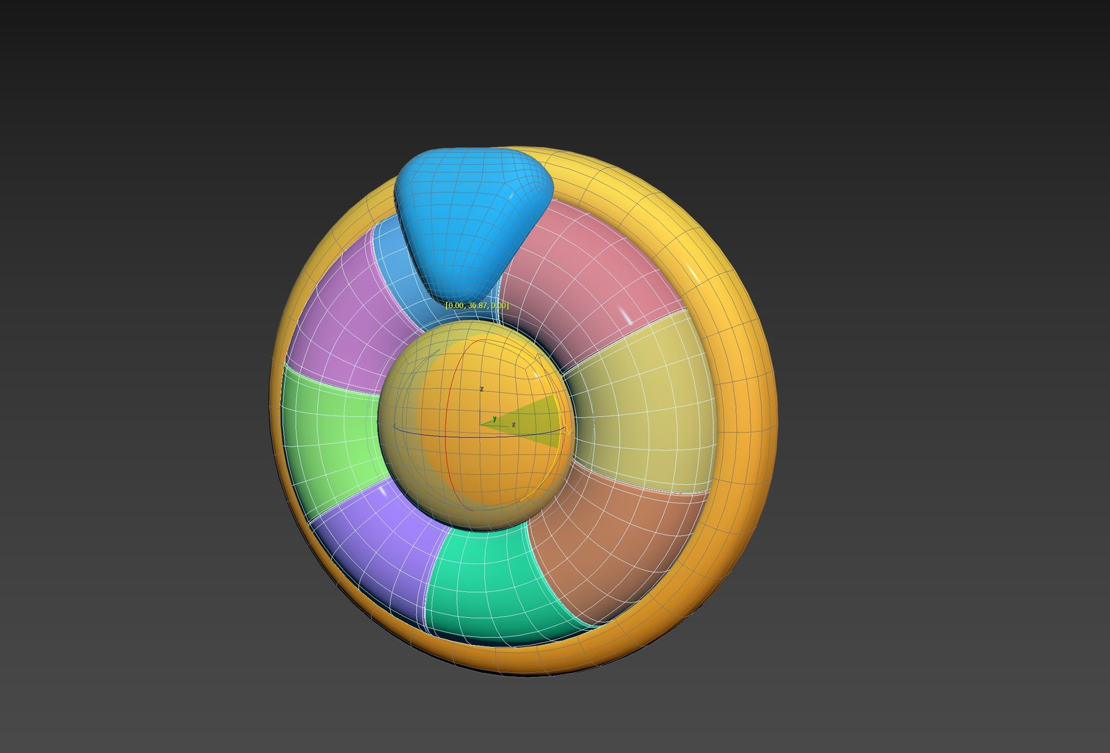 3D Prop284 Spin Wheel - TurboSquid 2222054