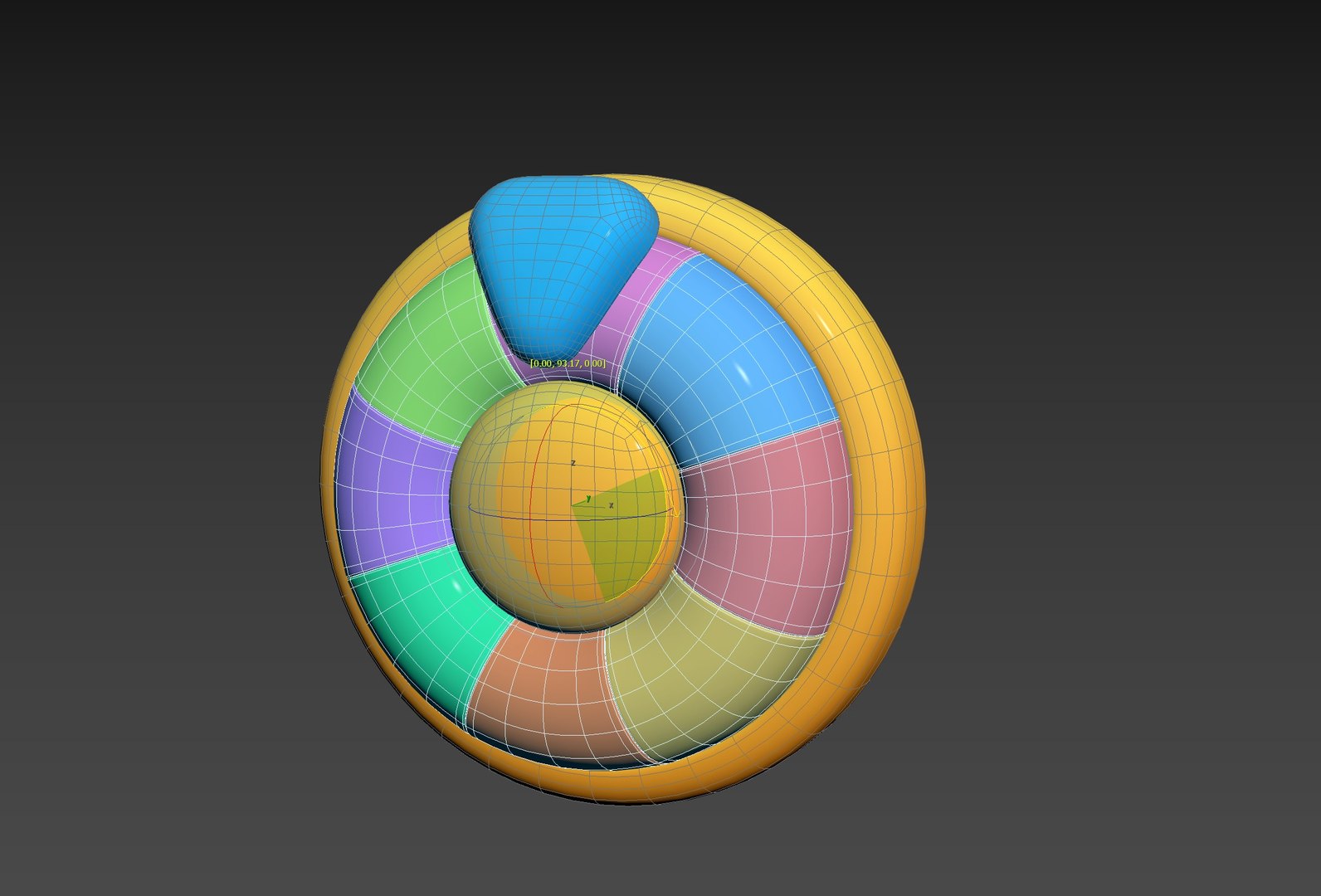 3D Prop284 Spin Wheel - TurboSquid 2222054