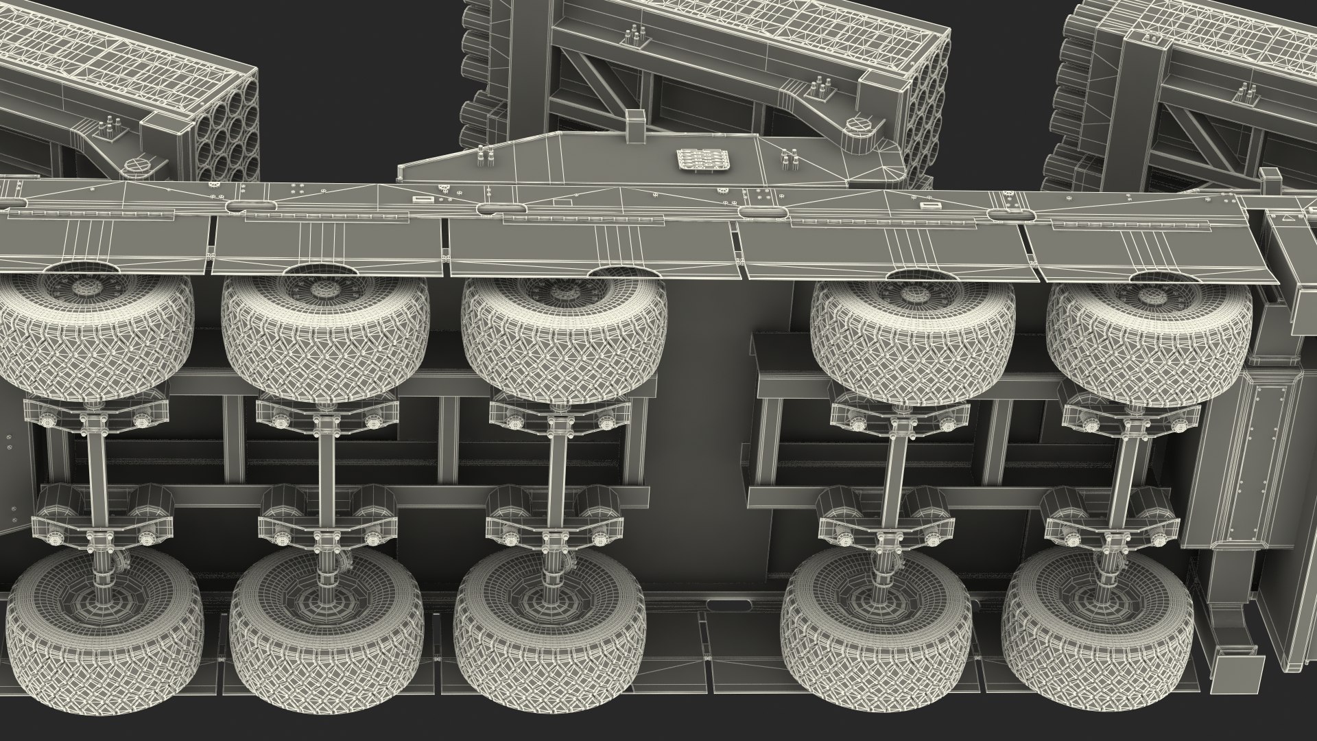 3D Roketsan Jobaria Tr-122 Multiple Launch Rocket System Rigged model ...