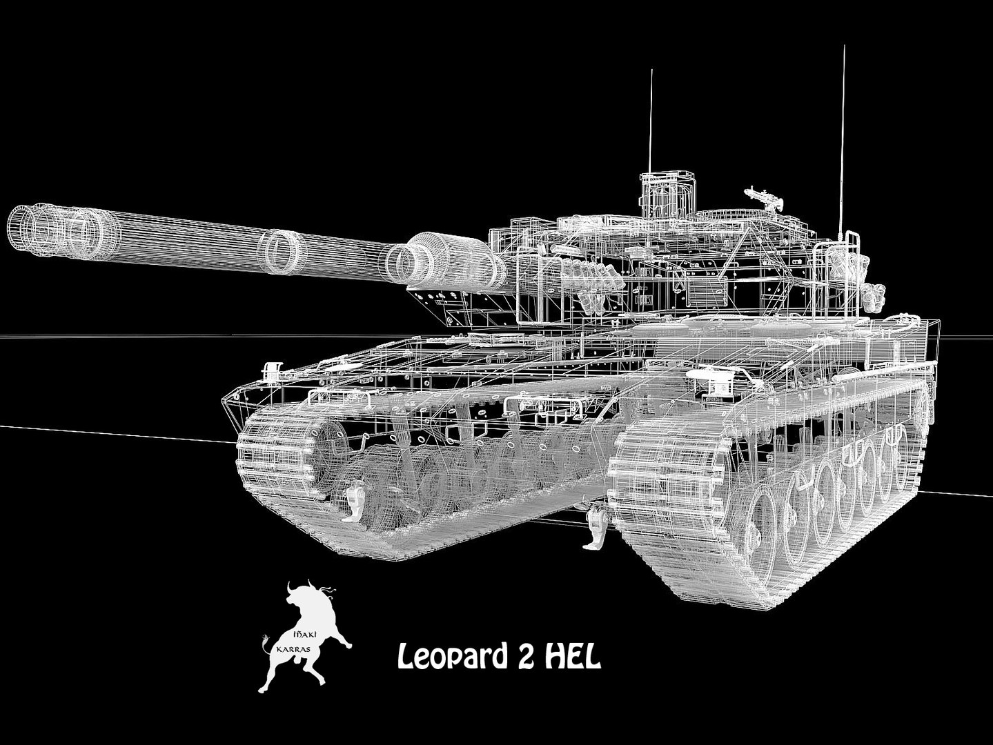 Leopard Greek Version 3d Max