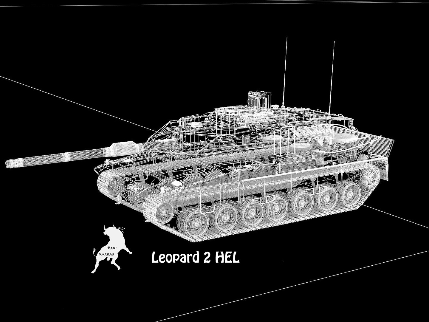 Leopard Greek Version 3d Max