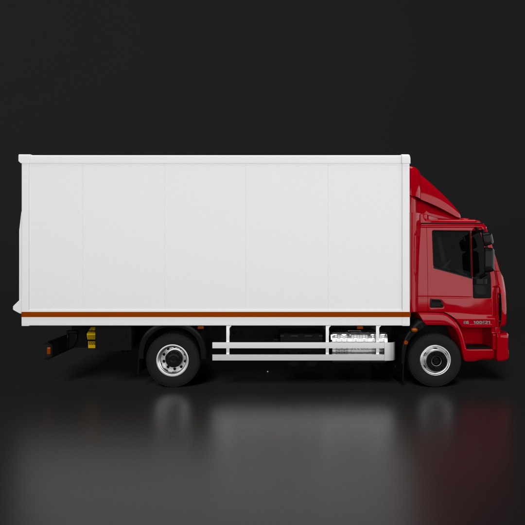 3D Model Iveco EuroCargo Truck - TurboSquid 2344112