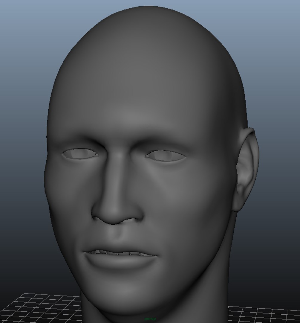 Uv Head 3d Model
