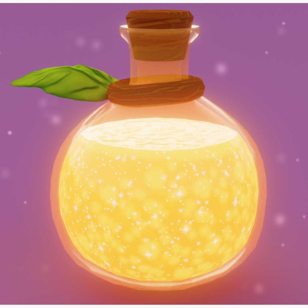 3D Stylized Magic Potion Model - TurboSquid 2070824
