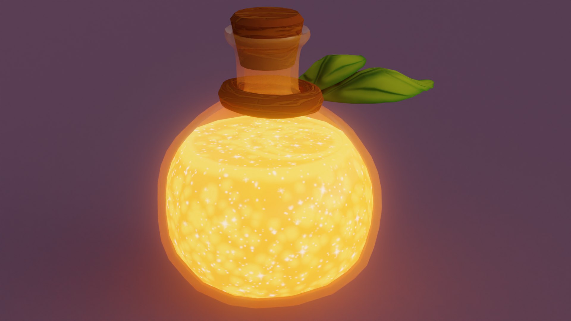 3D Stylized Magic Potion Model - TurboSquid 2070824