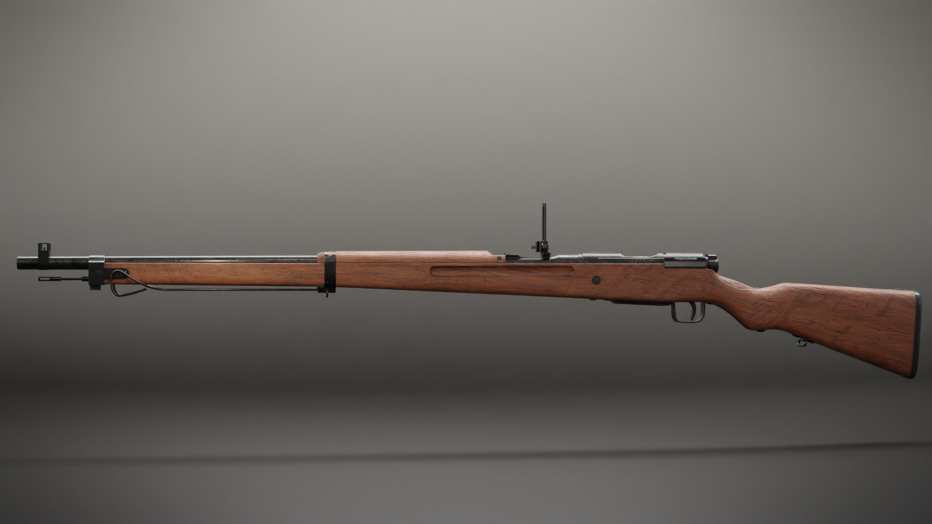 3D Arisaka Type 99 Model - TurboSquid 2326473