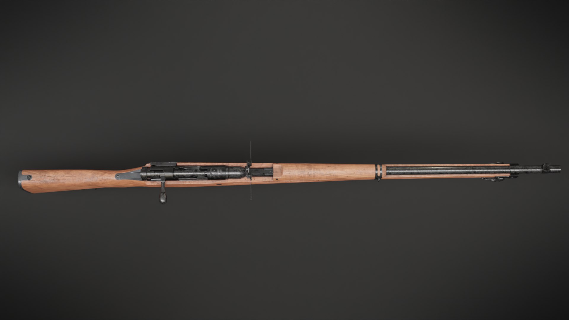 3D Arisaka Type 99 Model - TurboSquid 2326473