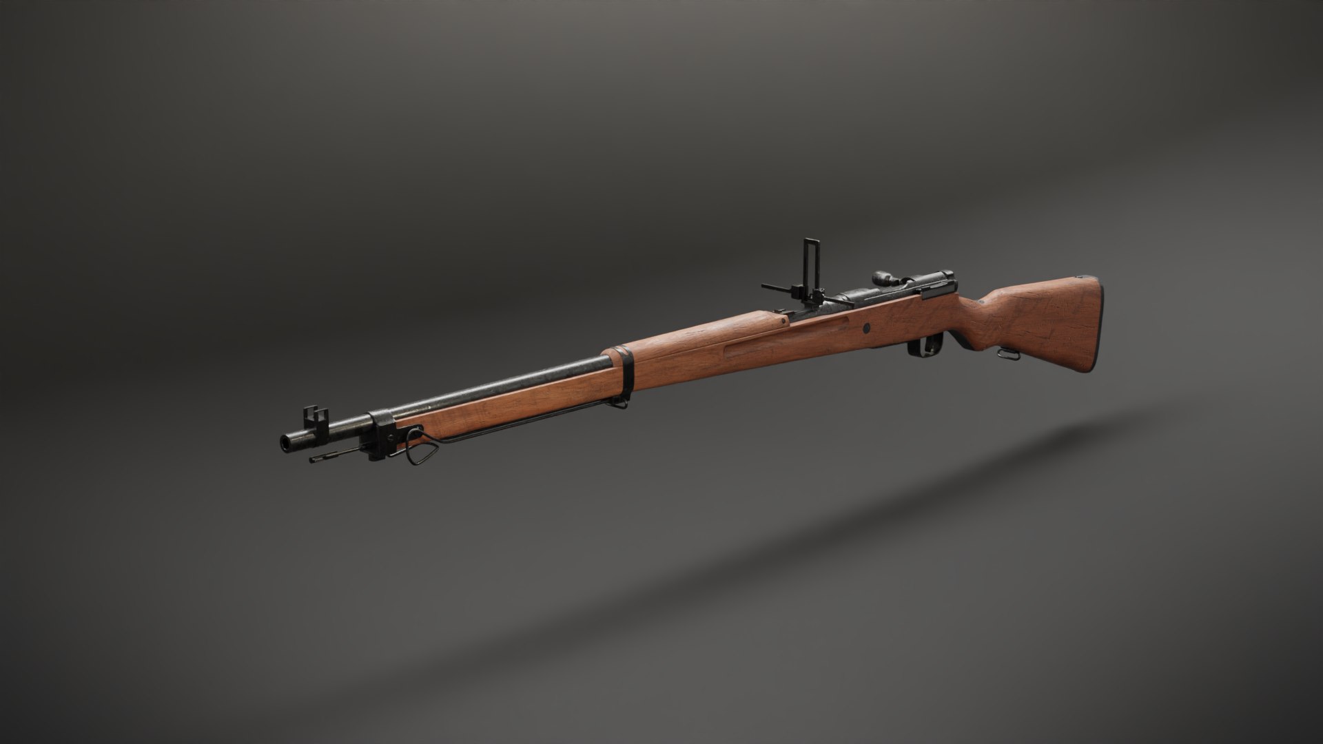 3D Arisaka Type 99 Model - TurboSquid 2326473