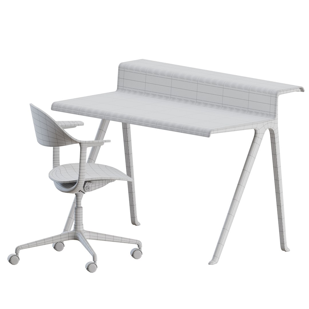 3D Mynt Office Set By Vitra Model - TurboSquid 2387822