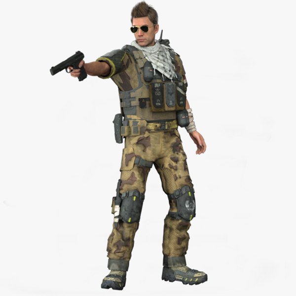 Animated Soldier 3D Models for Download | TurboSquid