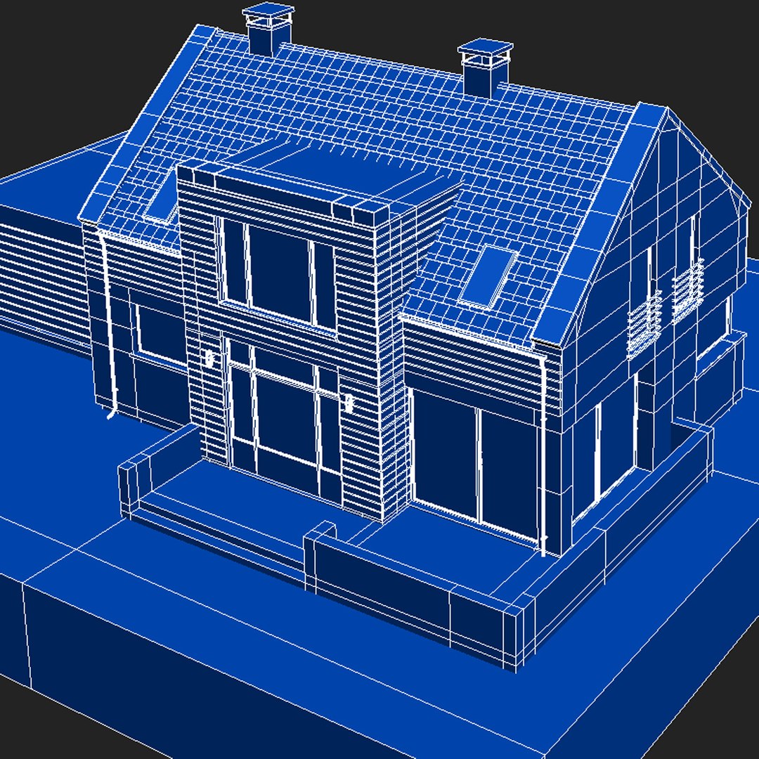3d model residential heat pump