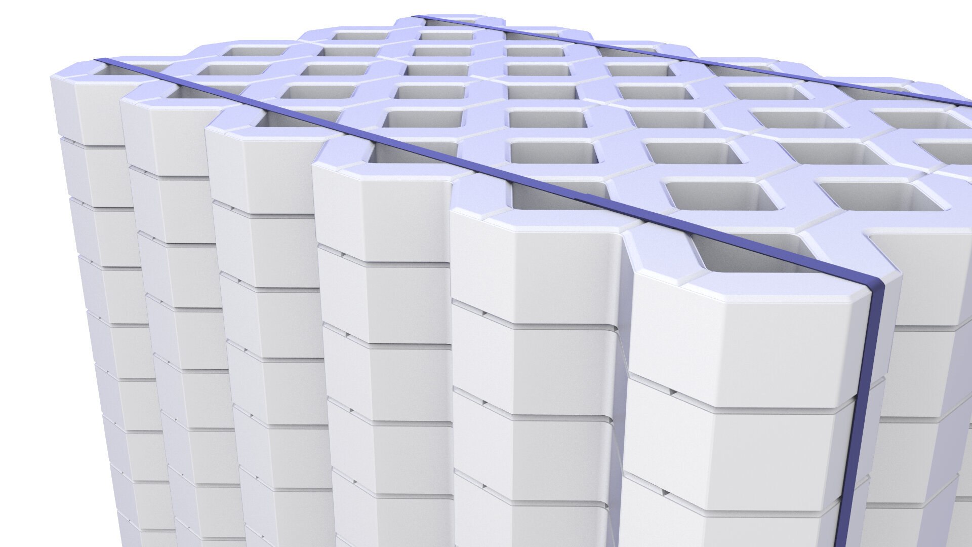 Pallet With Openwork Slab 16 3D Model - TurboSquid 2003188
