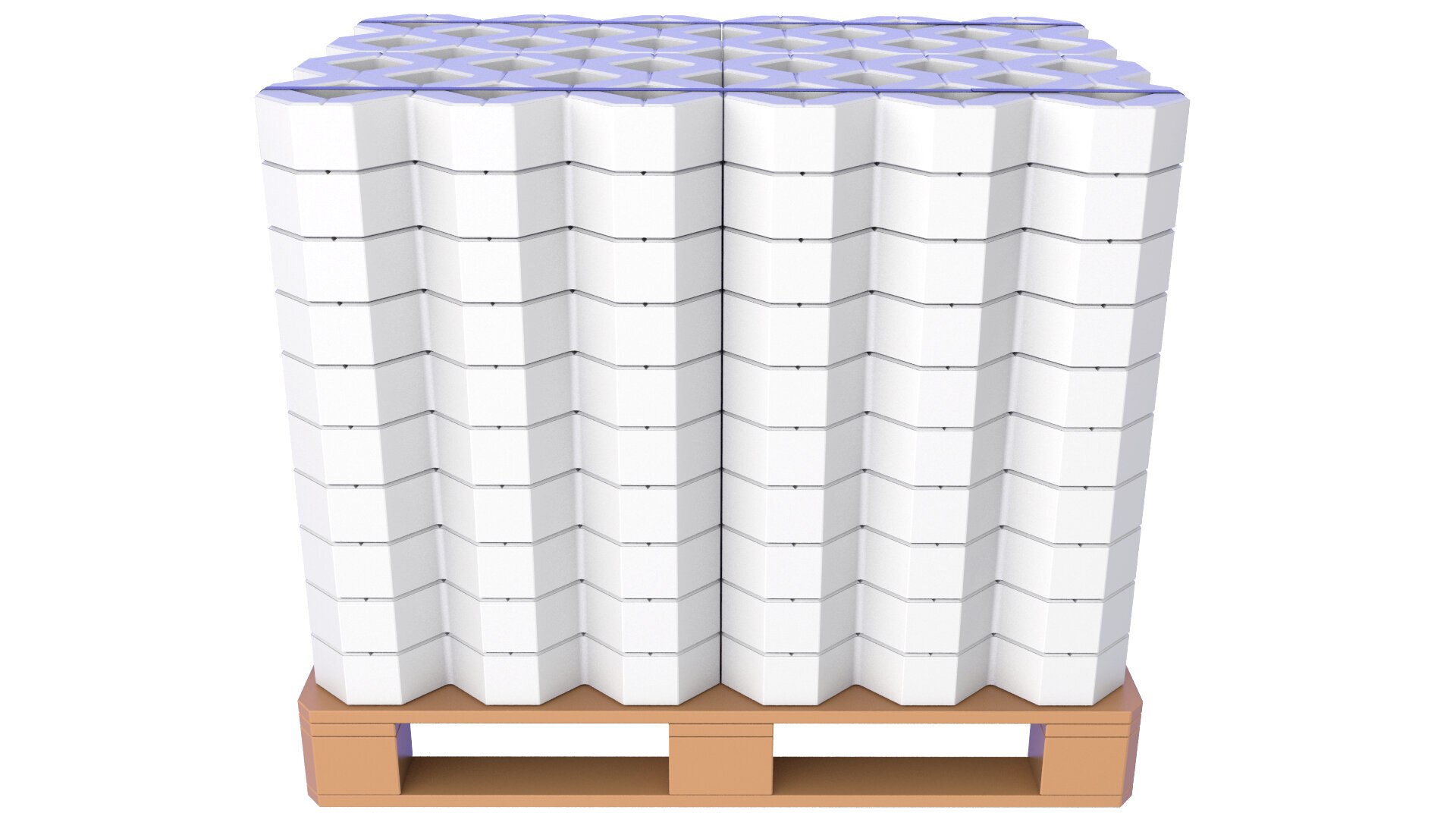 Pallet With Openwork Slab 16 3D Model - TurboSquid 2003188