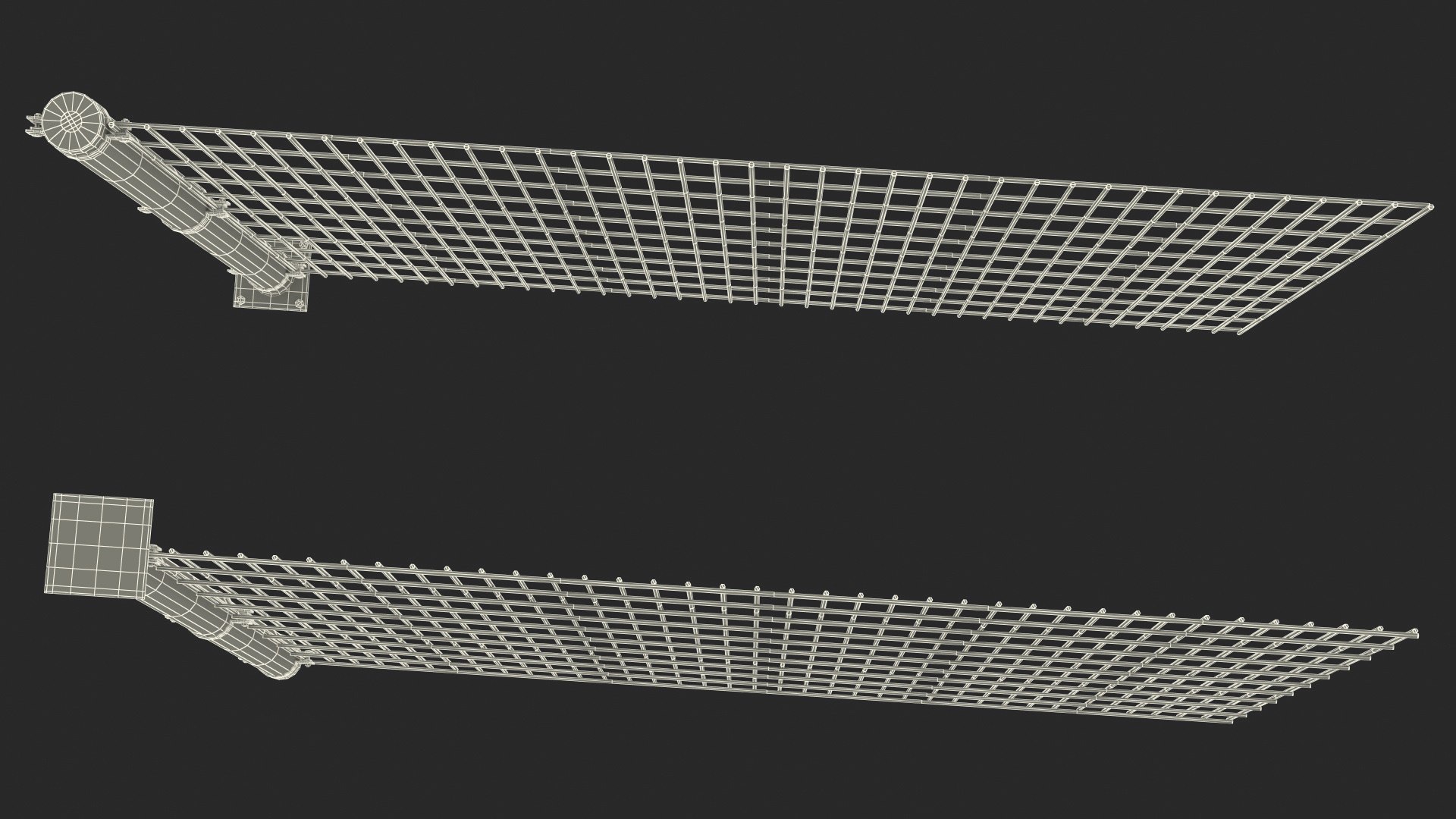 3D Mesh Fence Panel - TurboSquid 1954855