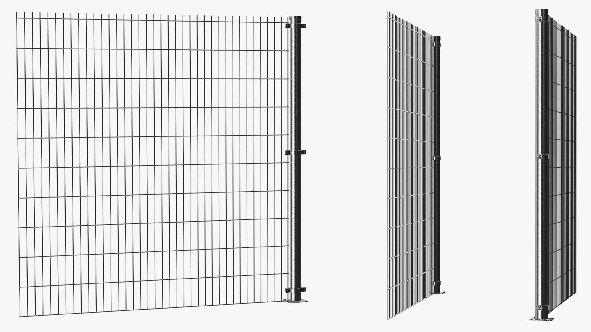 3D Mesh Fence Panel - TurboSquid 1954855