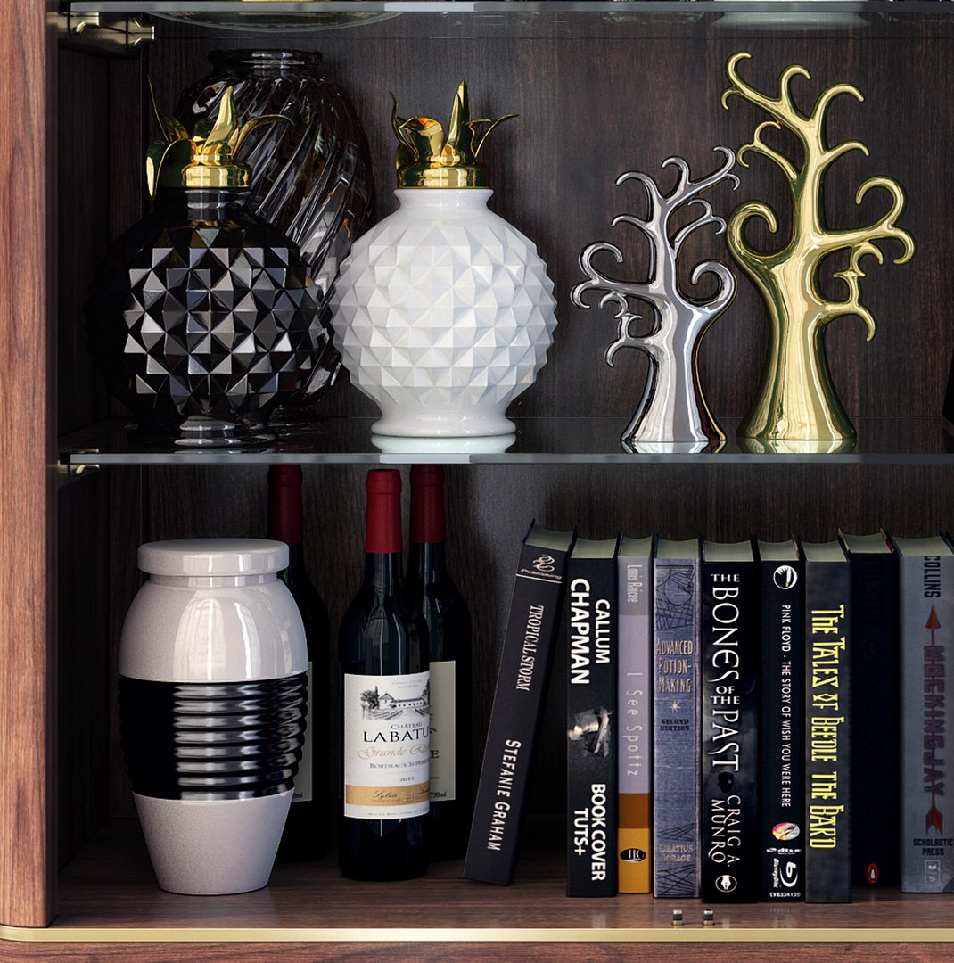 Cabinet Showcase Raum By Enza Home Model - TurboSquid 1914422