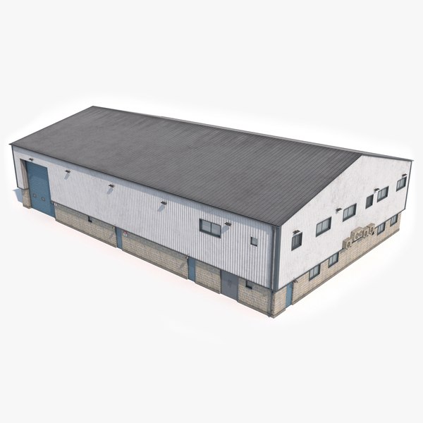 Industrial Building Collada Models for Download | TurboSquid