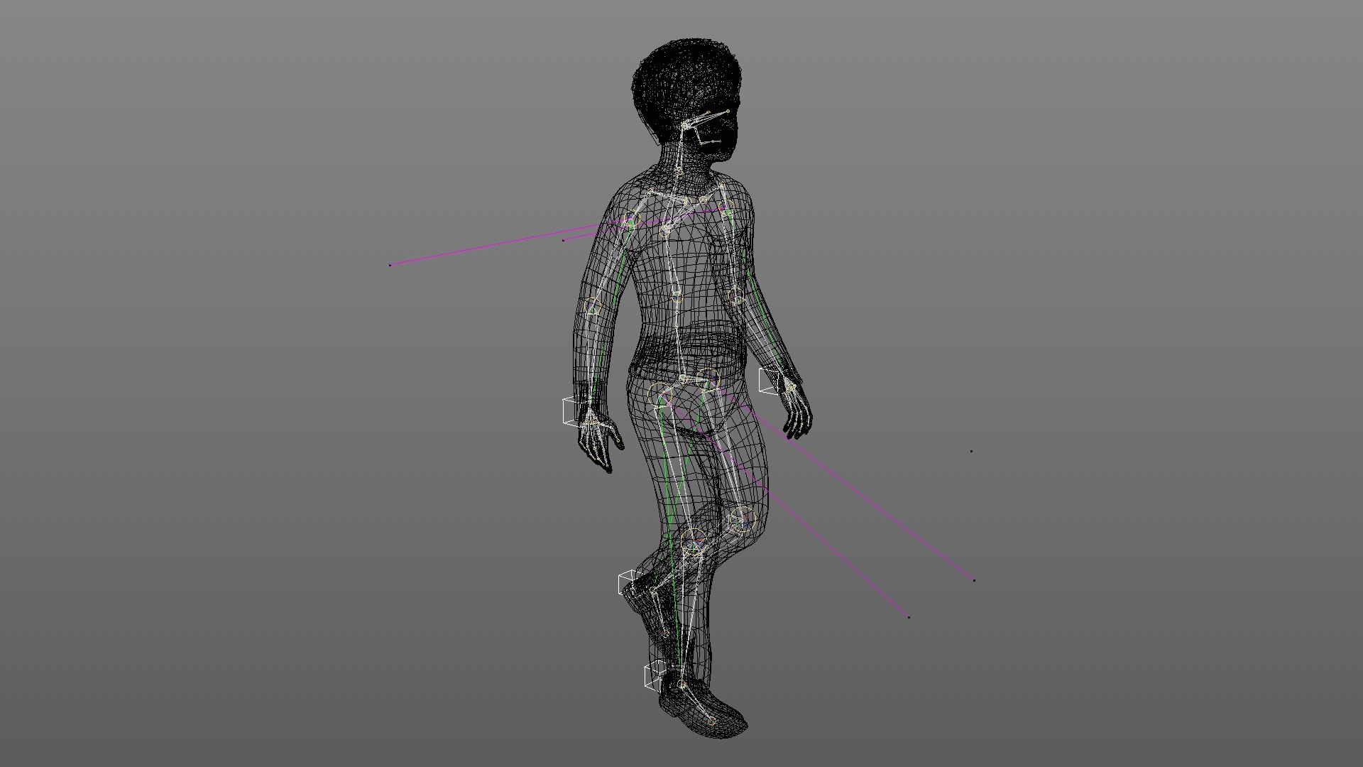 Walking african boy laurence model - TurboSquid 1589409