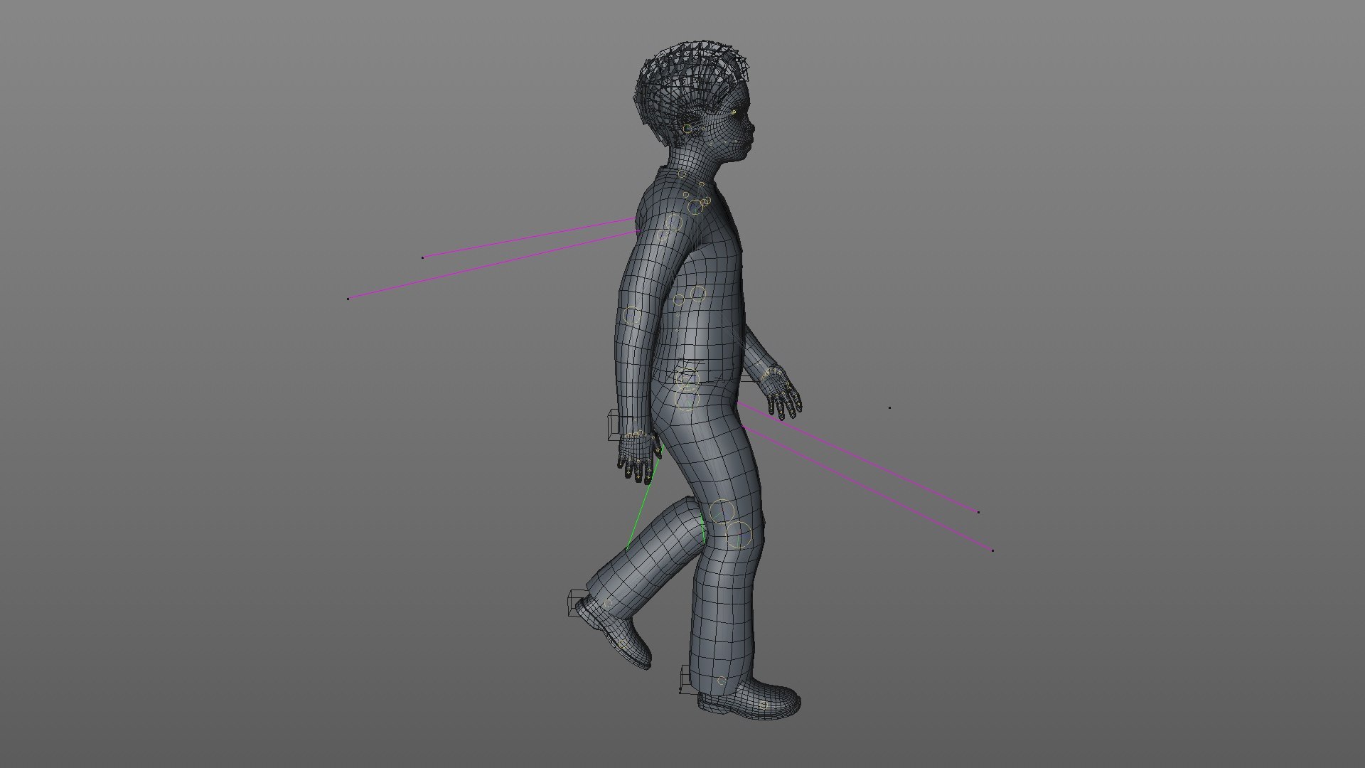 Walking african boy laurence model - TurboSquid 1589409