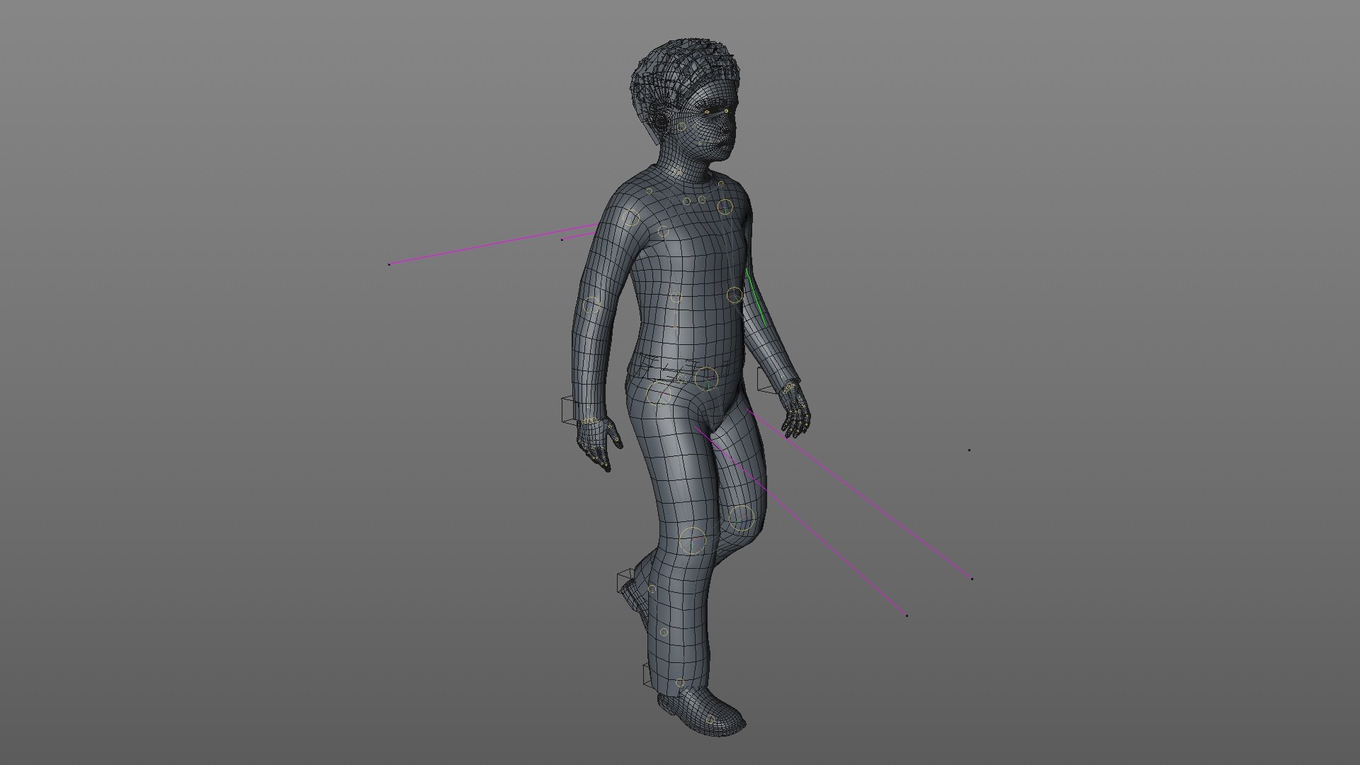Walking african boy laurence model - TurboSquid 1589409