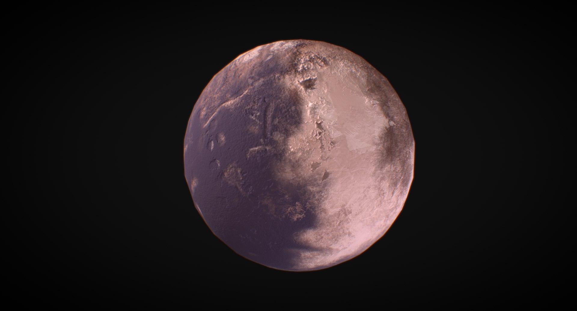 3D Pluto Planet Ar Vr - TurboSquid 1355094