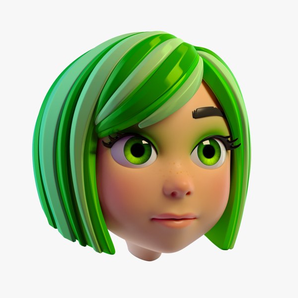Cartoon Head 3D Models for Download | TurboSquid