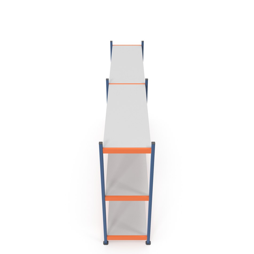 Industrial shelf 3D - TurboSquid 2162620