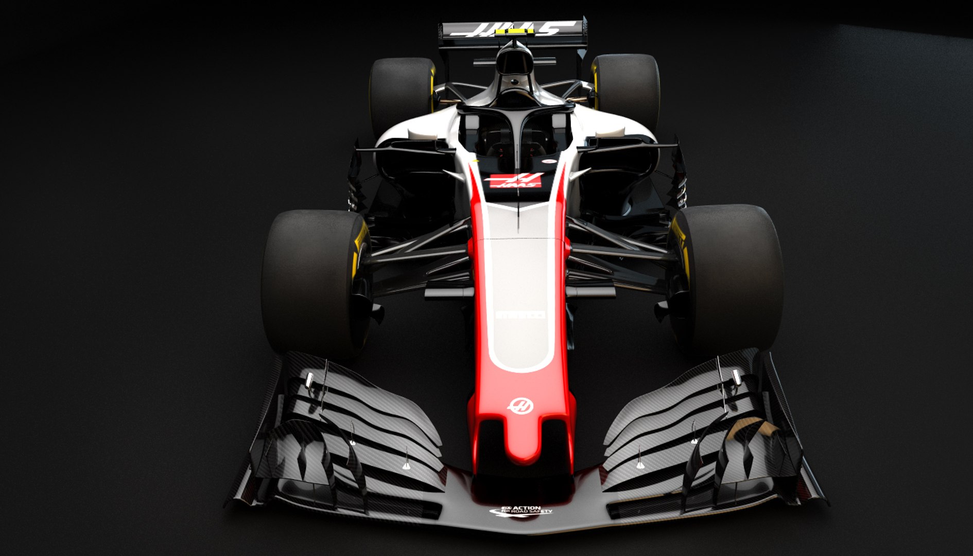 3D 1 f1 haas - TurboSquid 1263191