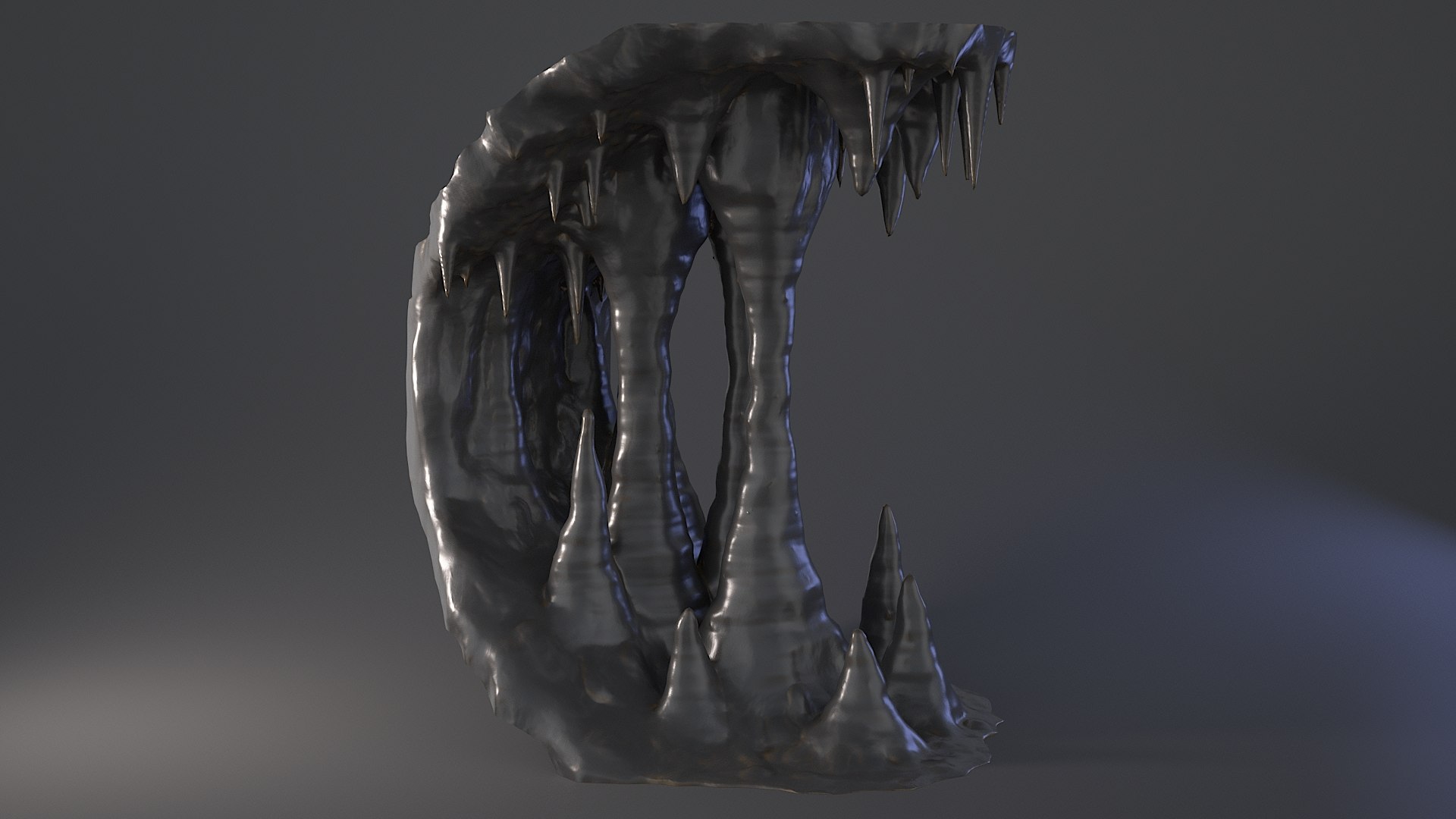 Cave Stalagmites 16 PBR 3D Model - TurboSquid 2027621