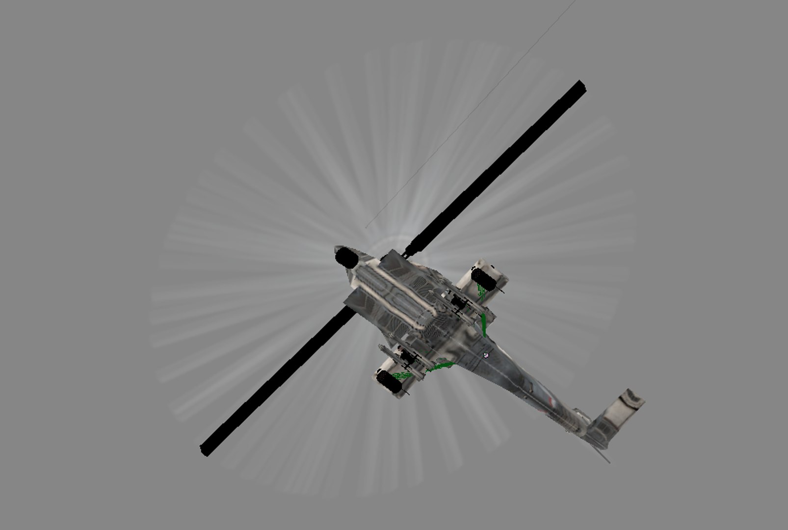 3d model realistic helicopters