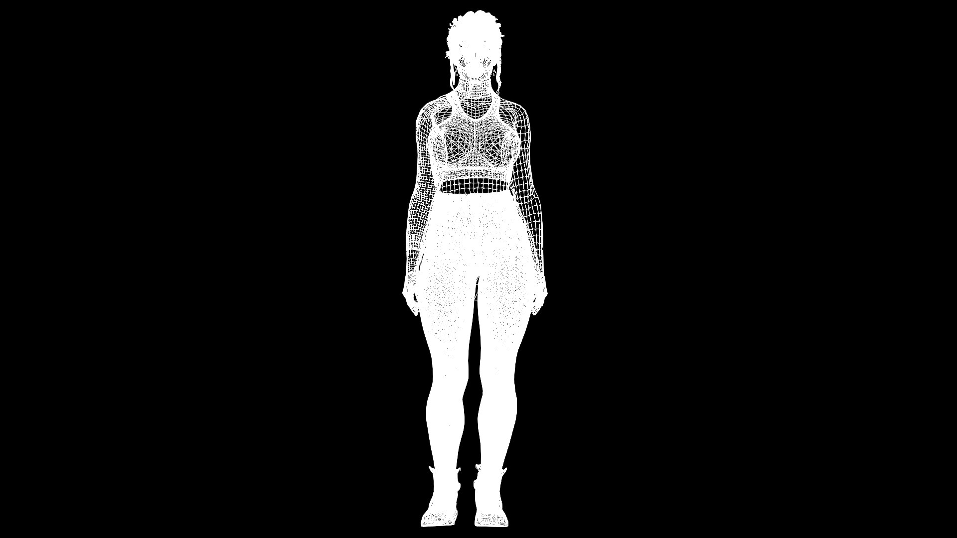Goth Girl 3D Model - TurboSquid 2362017