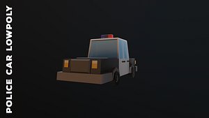 Police Car Blender Models for Download | TurboSquid