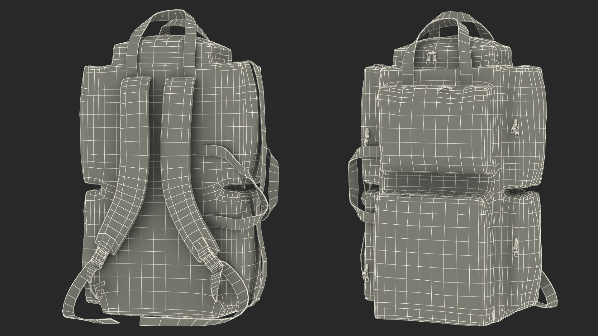Emergency Rucksack 3D model - TurboSquid 1777918