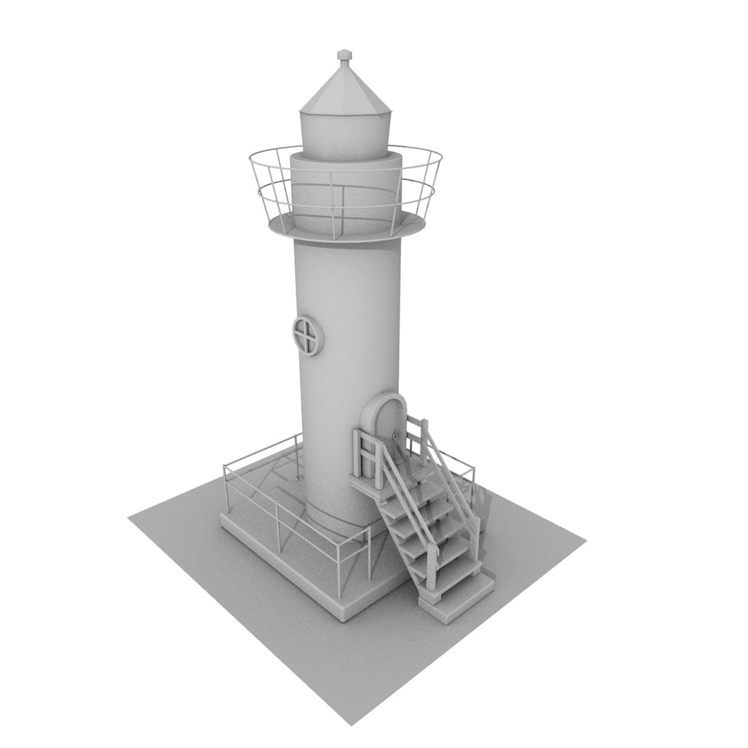 Lighthouse Model 3D Model - TurboSquid 1991151