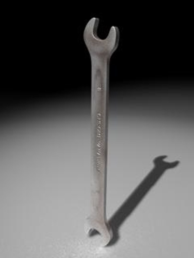 English Key 3d Model