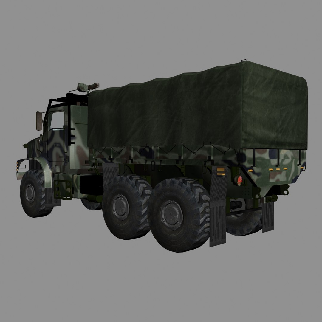 Military Vehicle 3d Model