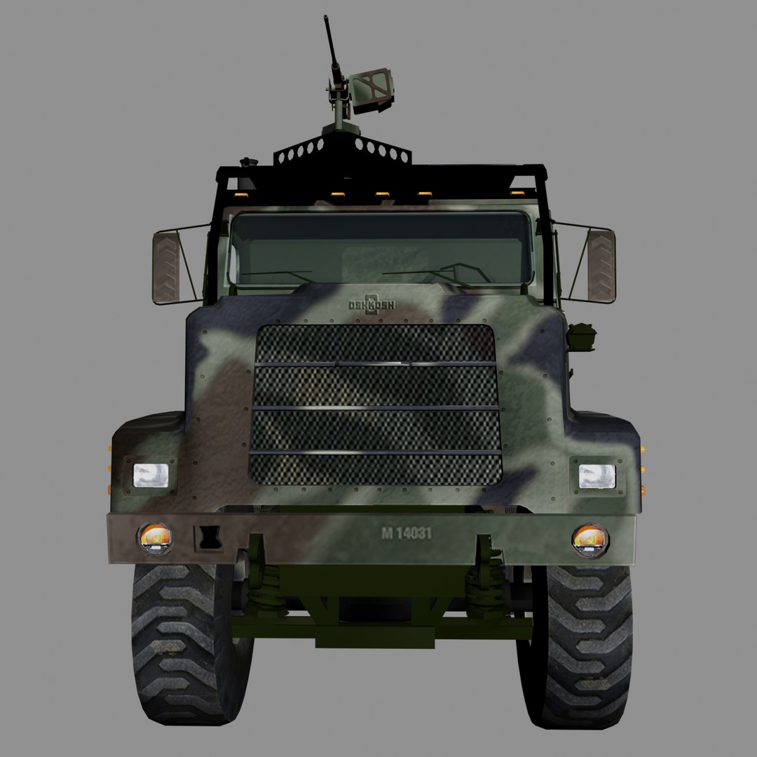 Military Vehicle 3d Model