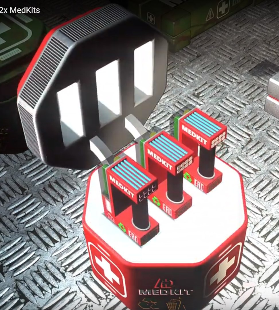 Medkit Box Crate 3D Model - TurboSquid 1449980