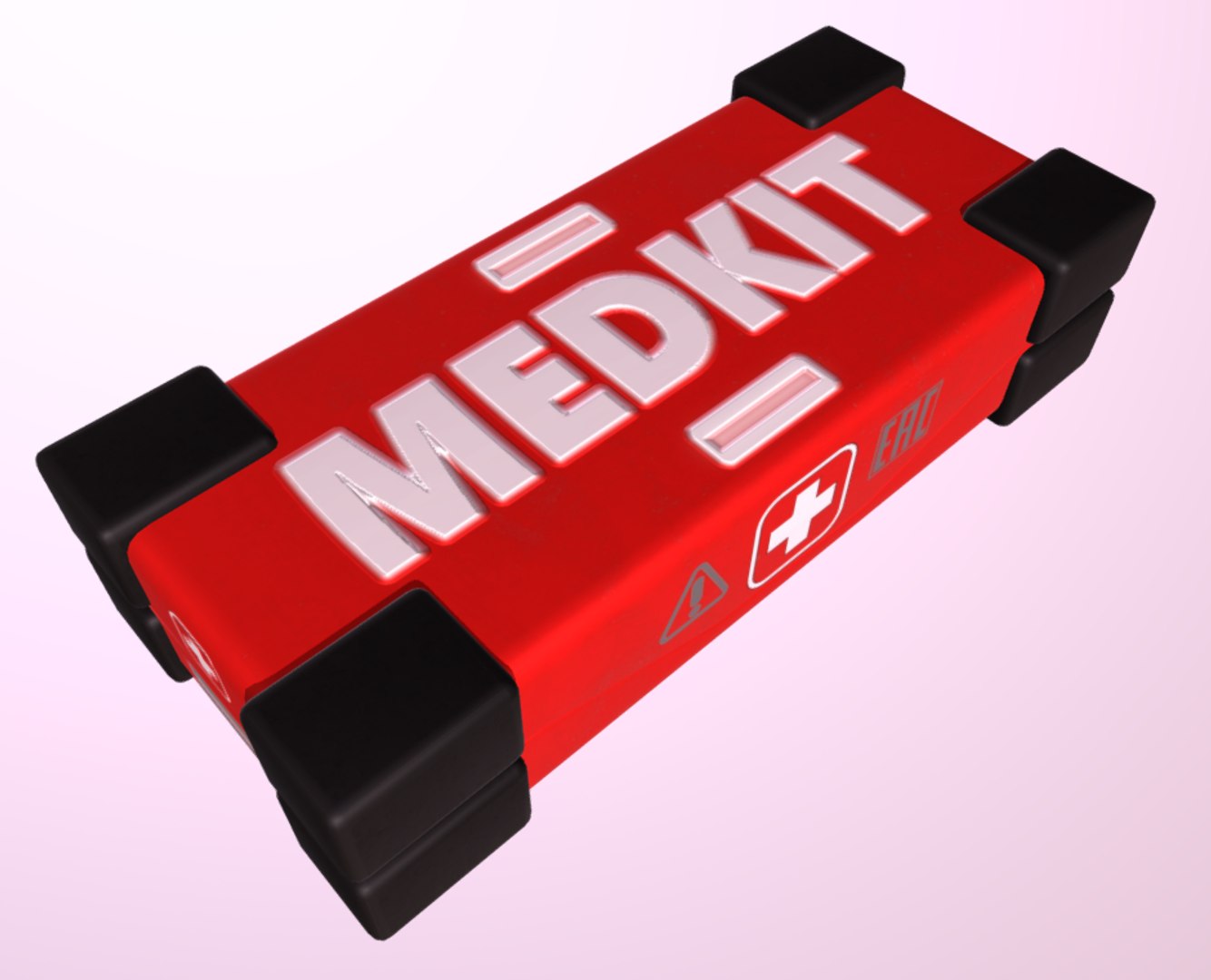 Medkit Box Crate 3D Model - TurboSquid 1449980