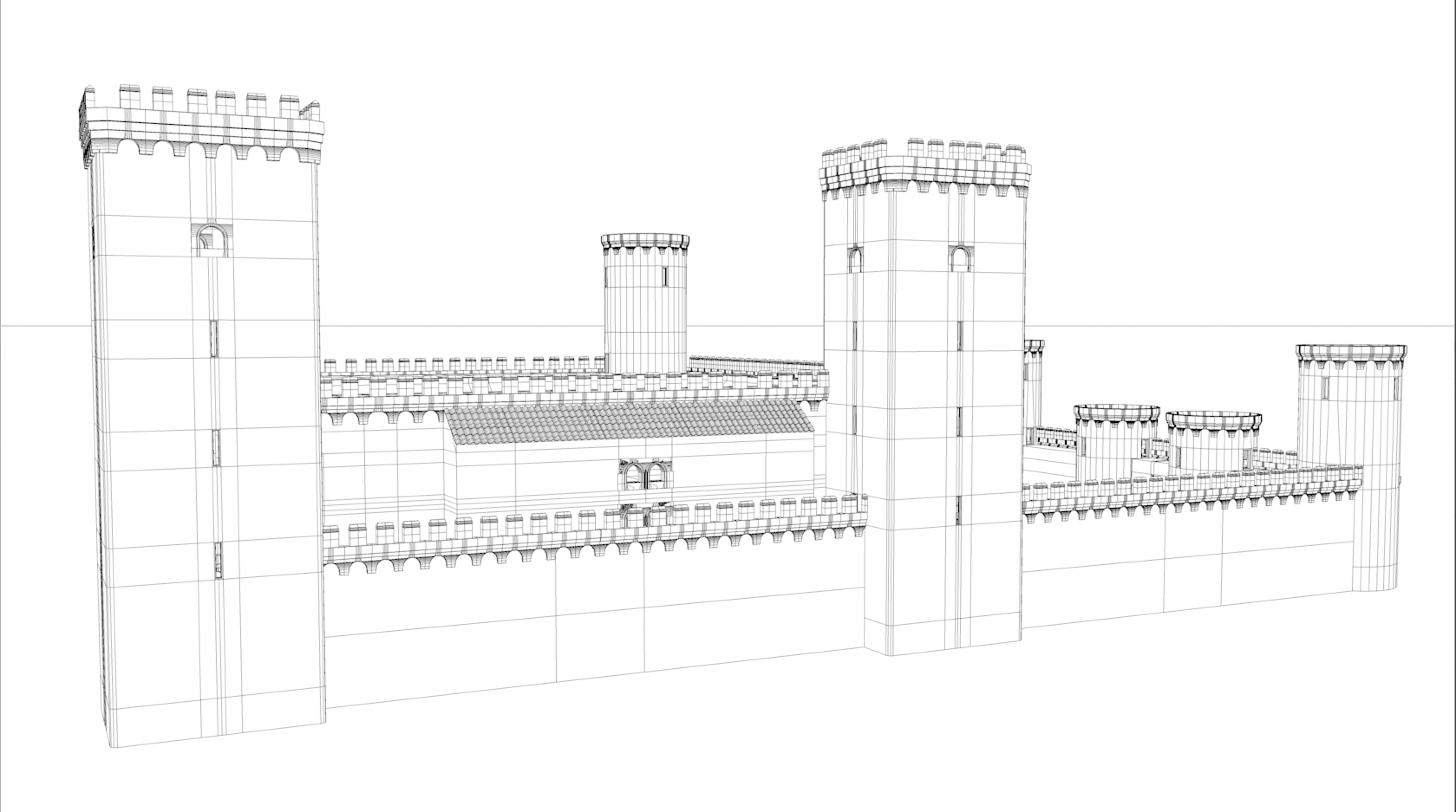 Castelo Modelo 3D - TurboSquid 1721157