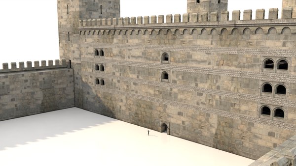 Castelo Modelo 3D - TurboSquid 1721157