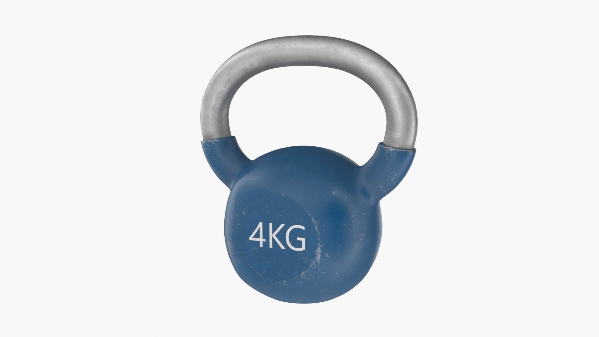 Kettlebell 4KG 3D Model - TurboSquid 2237437